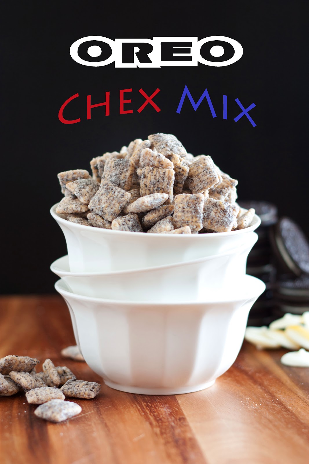 cooking: Cookies and Cream Chex Mix