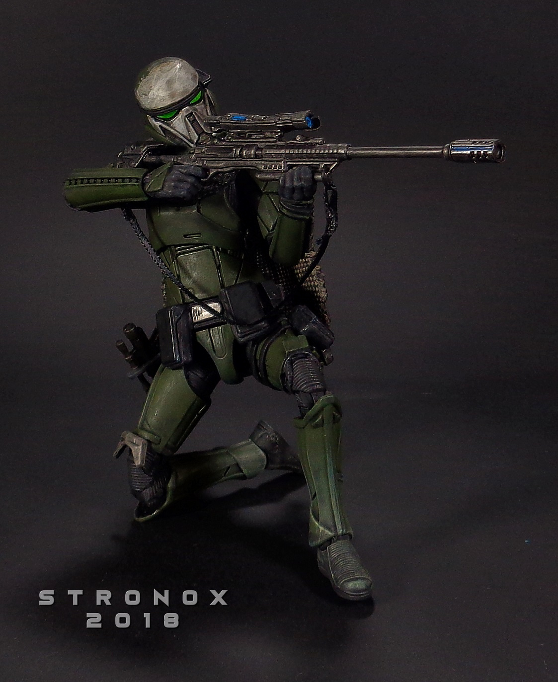 Stronox Custom Figures: Star Wars Black Series: Death Trooper Specialist