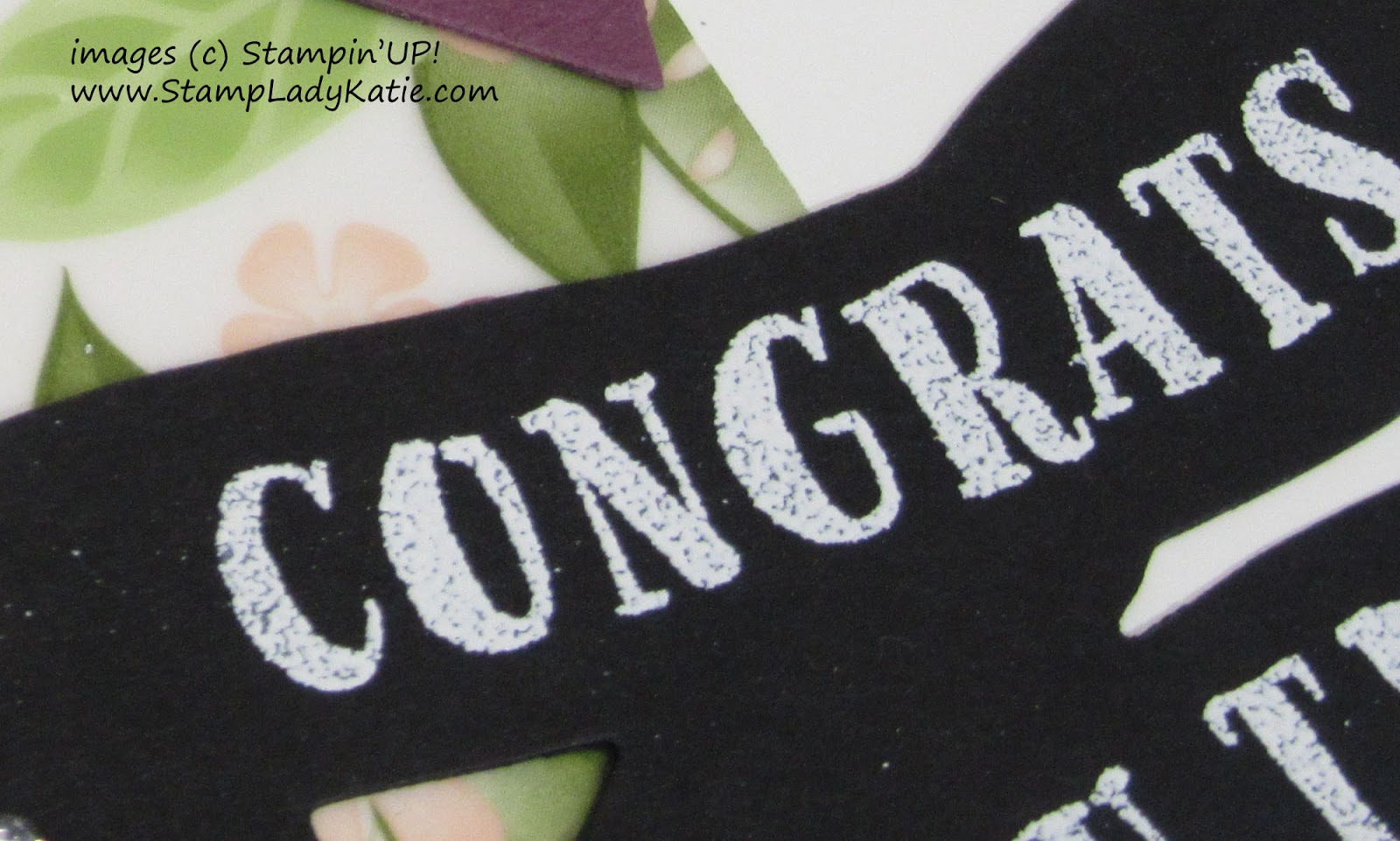 StampLadyKatie.com: Wedding Card with Banners for You