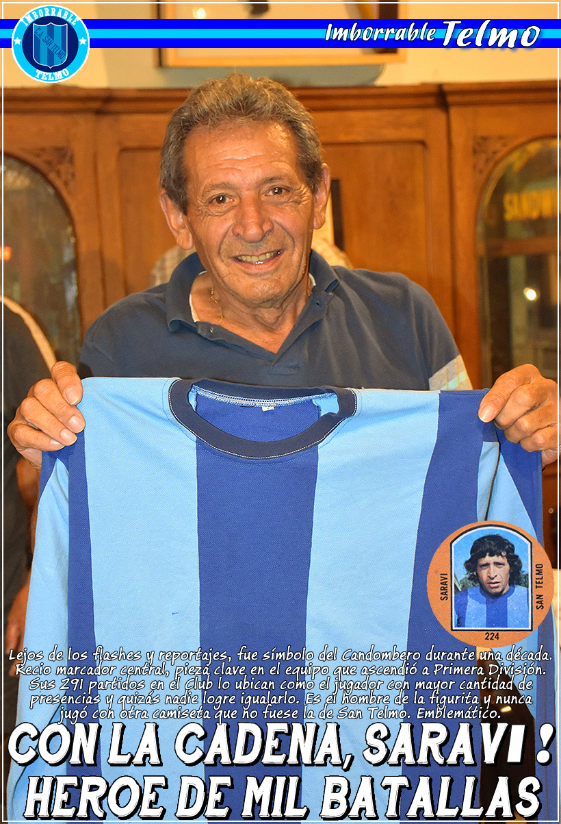 42 años del ascenso a Primera: Foto de Tapa dedicada a Saraví ...
