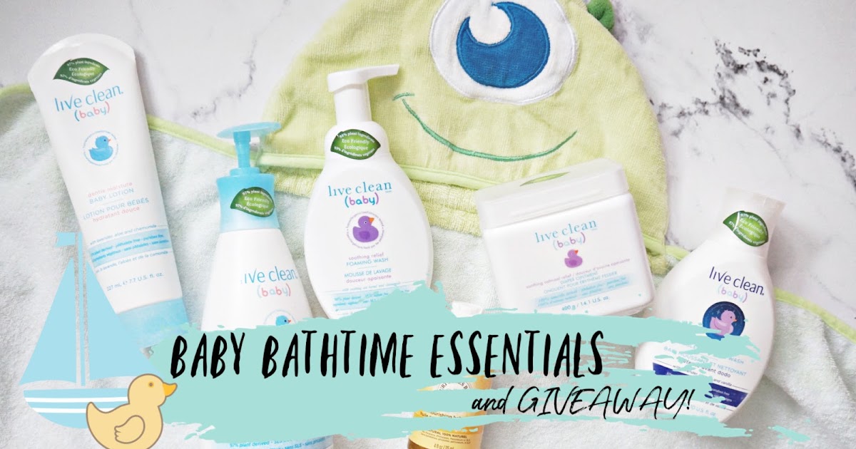 Review & Giveaway: Baby Bath-Time Essentials* - miranda loves