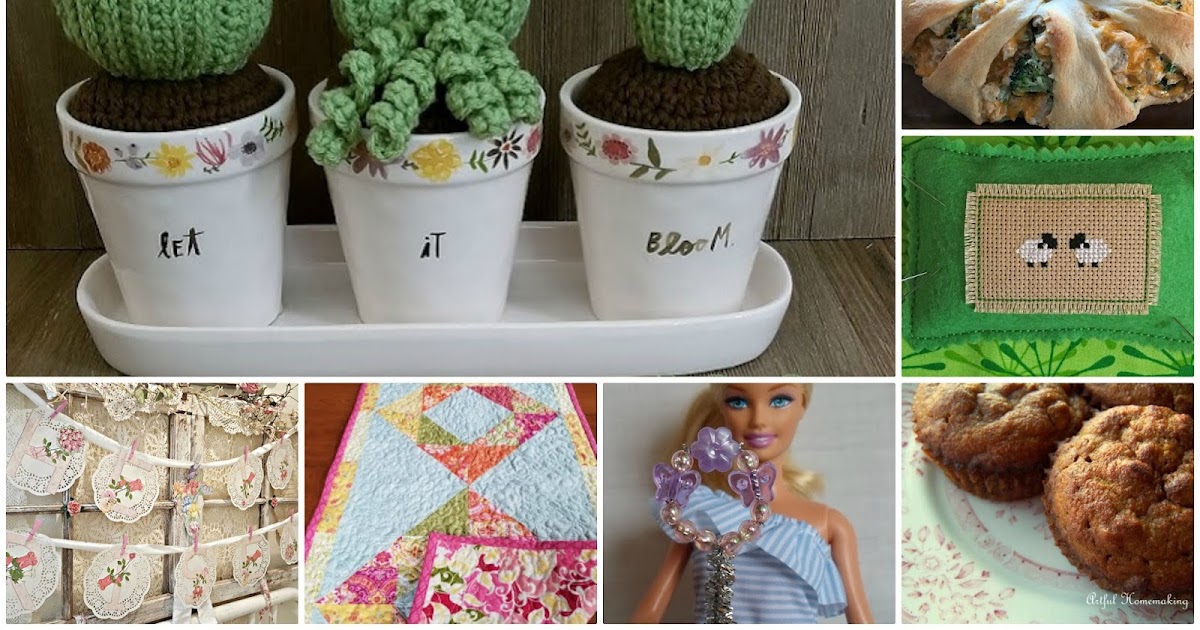 Sew Can Do: Springtime Craftastic Monday Link Party
