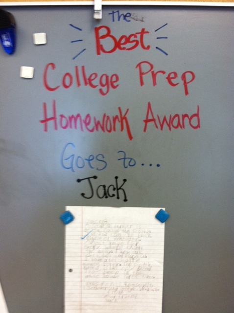 Third Grade Grown Ups: College Prep Homework is a Great Way to Prepare ...