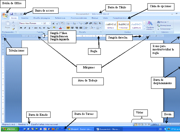 Inicio de pagina de word - Imagui
