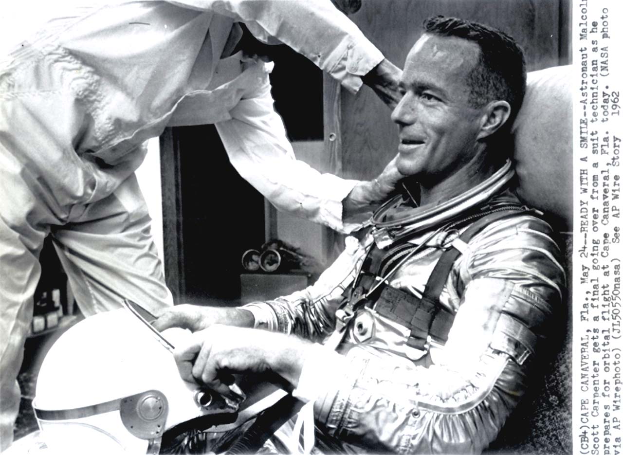 1950s-70s Space Race to The Moon: 1962-05-24 USA Mercury Atlas MA-7 ...