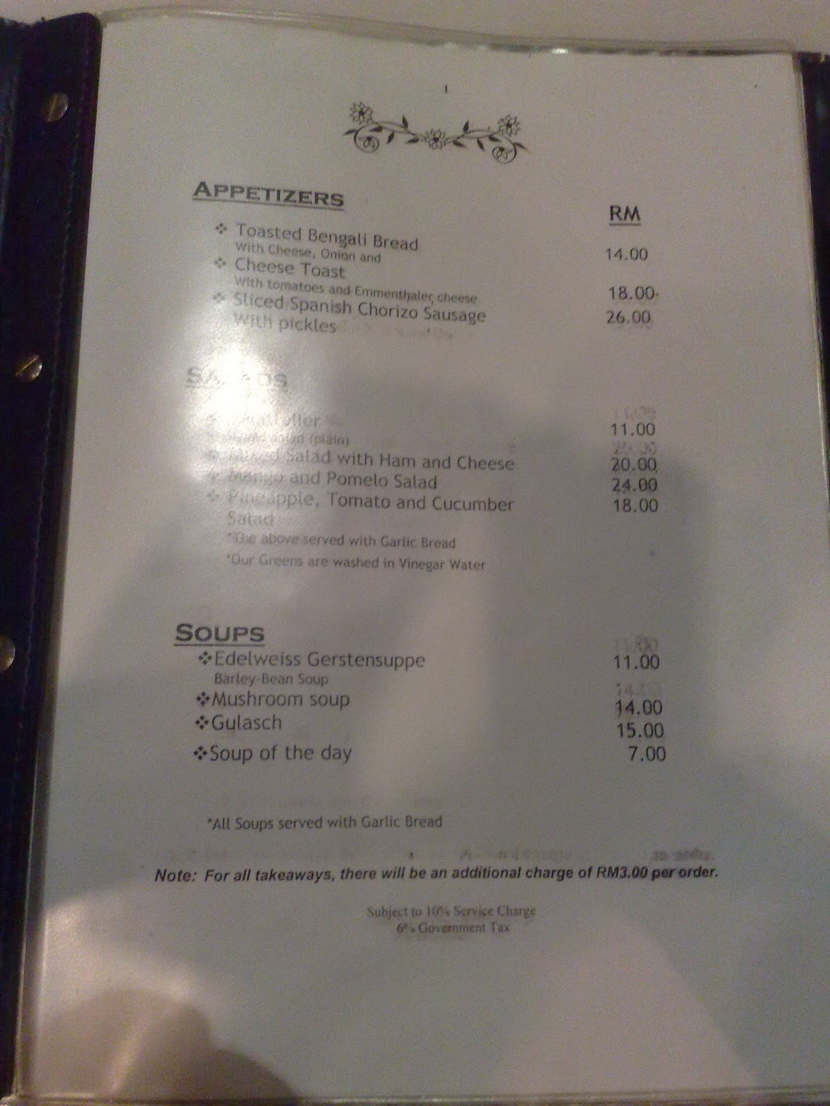 It's About Food!!: Edelweiss Cafe @ Armenian Street