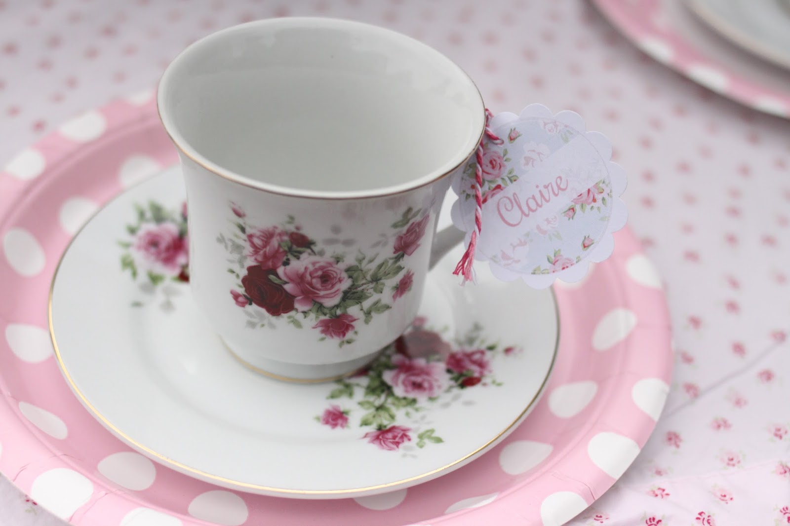 The Larson Lingo: Claire's Birthday Tea Party