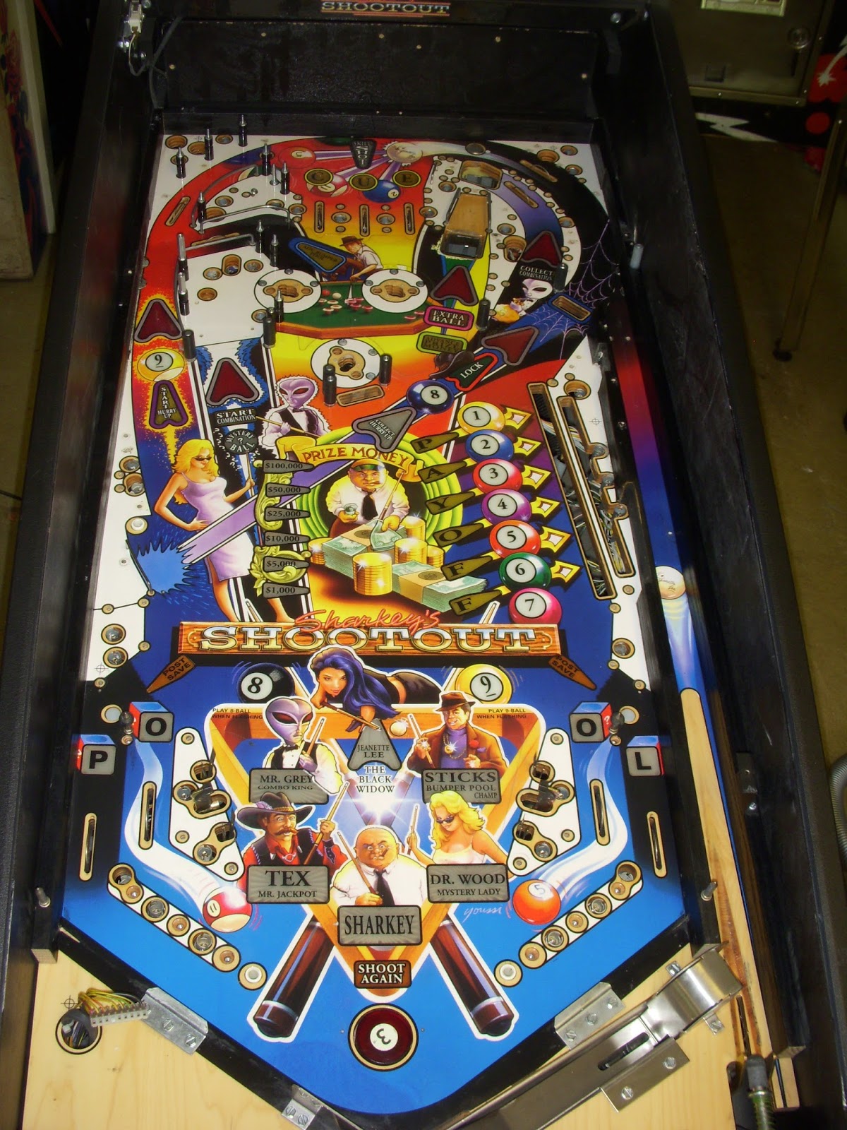 Pinball: Sharkey’s shootout