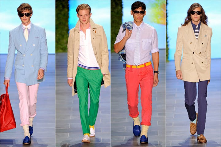 Michelle's Fashion Blog: Men can wear colors too...
