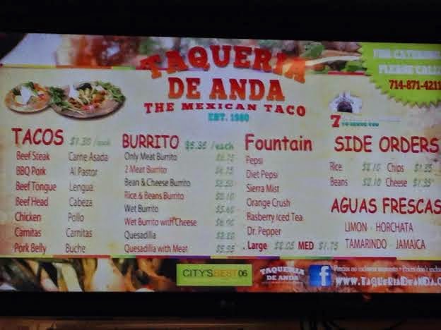 Taqueria De Anda, Mexican restaurant | It has grown on me!