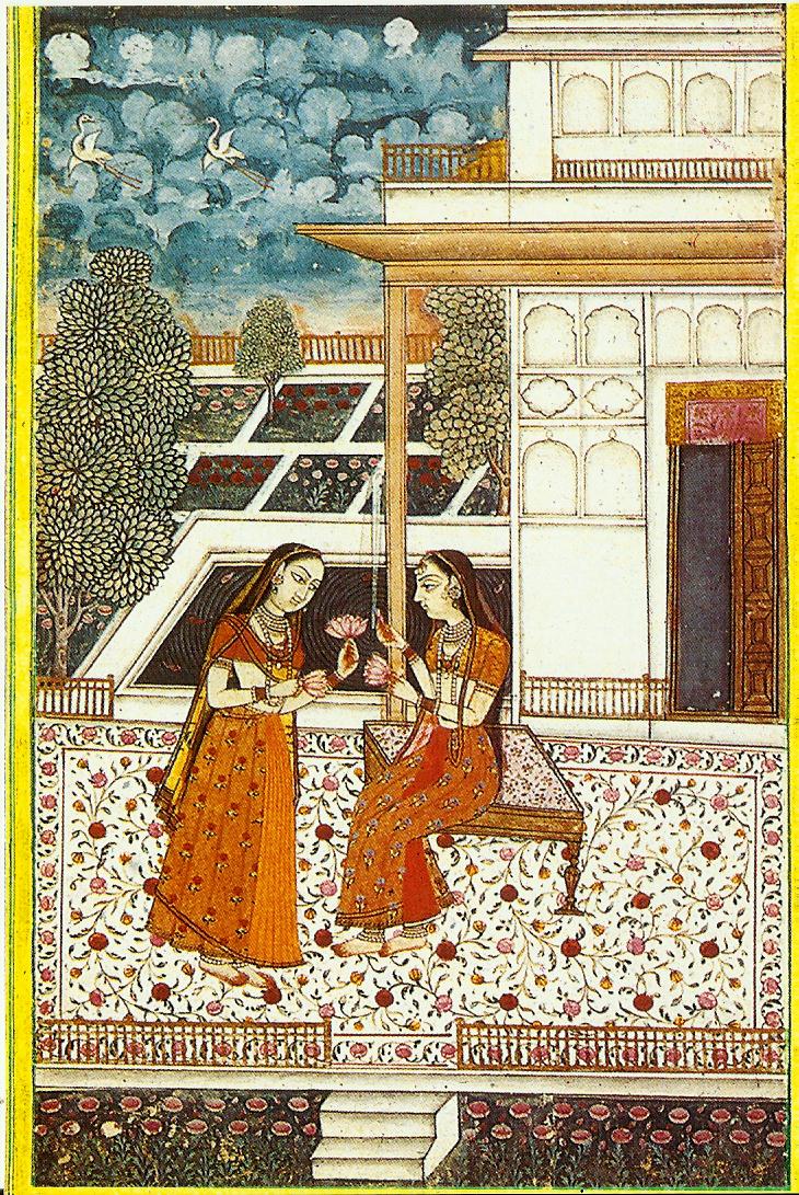 Heritage of India: Deccani (Ragini) Painting Postcards of Indian Museum ...