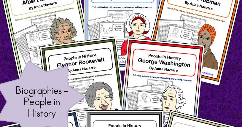 Mrs. Navarre’s Teaching Blog: Biographies - People in History