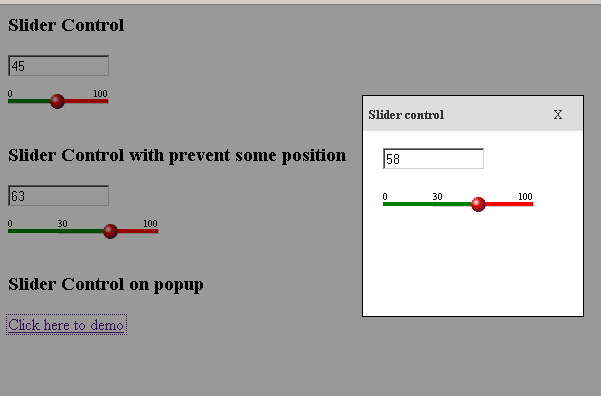 Demo/Download:Javascript slider control for numeric inputs | Coding ...