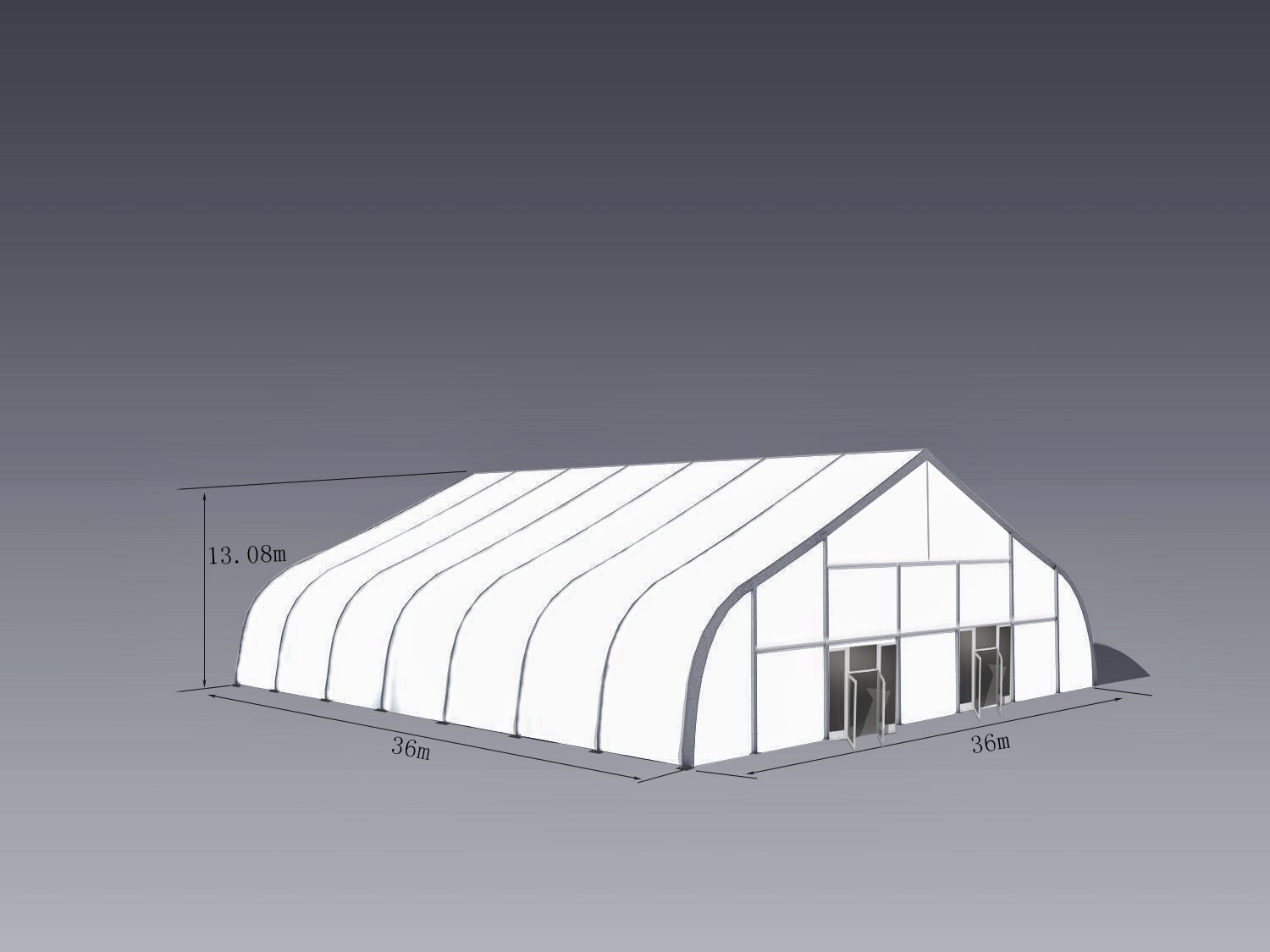 tension fabric buildings Natural ventilation Multi-functional facility ...