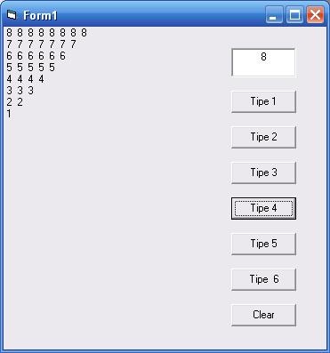 Contoh-Contoh Looping Pada Visual Basic
