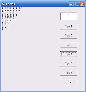 Contoh-Contoh Looping Pada Visual Basic