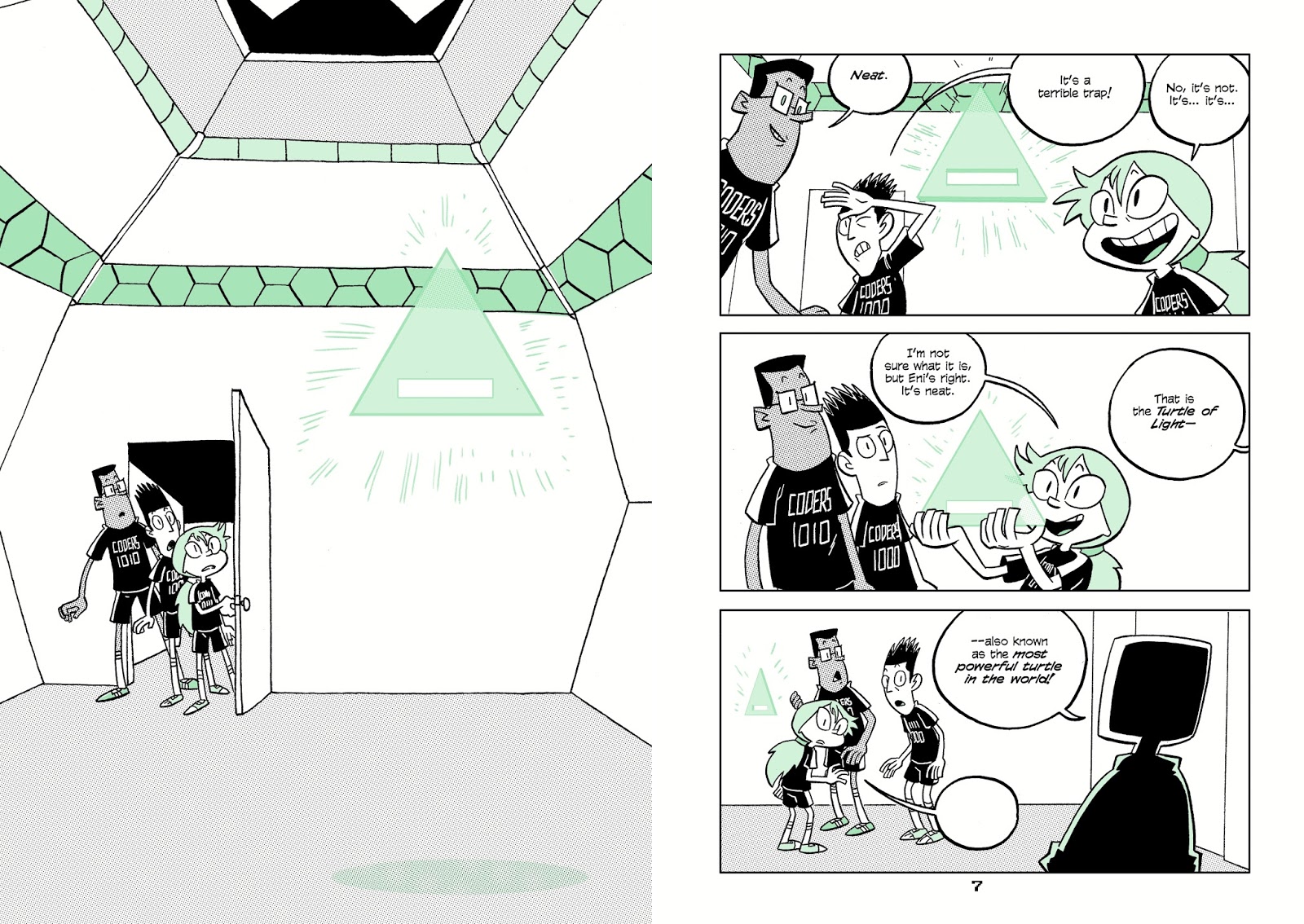 Graphic Novel Resources: Secret Coders: Robots and Repeats