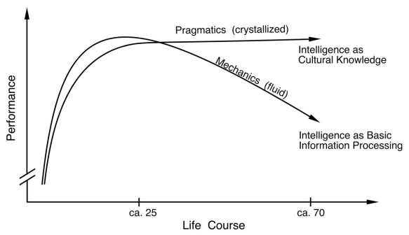iAge: Fluid and Crystalized in Intelligence in Older Age