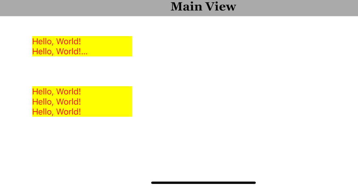 Programmers Sample Guide: iOS Swift UILabel Multiline Text Display Programmers Sample Guide: iOS Swift UILabel Multiline Text Display