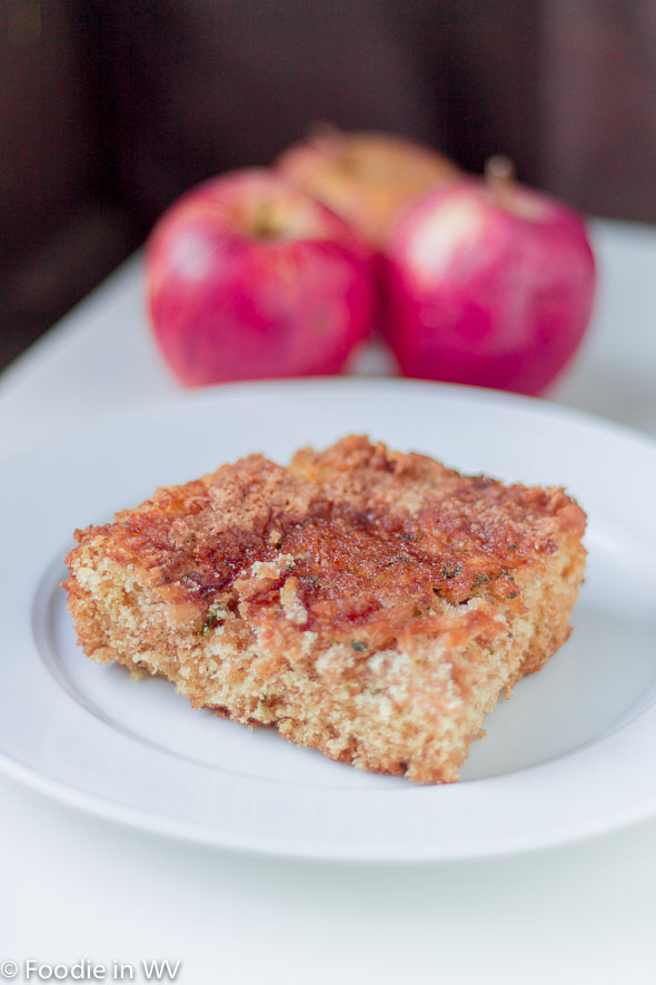 A Delicious Combination: Apple Sage Cake | Foodie in WV