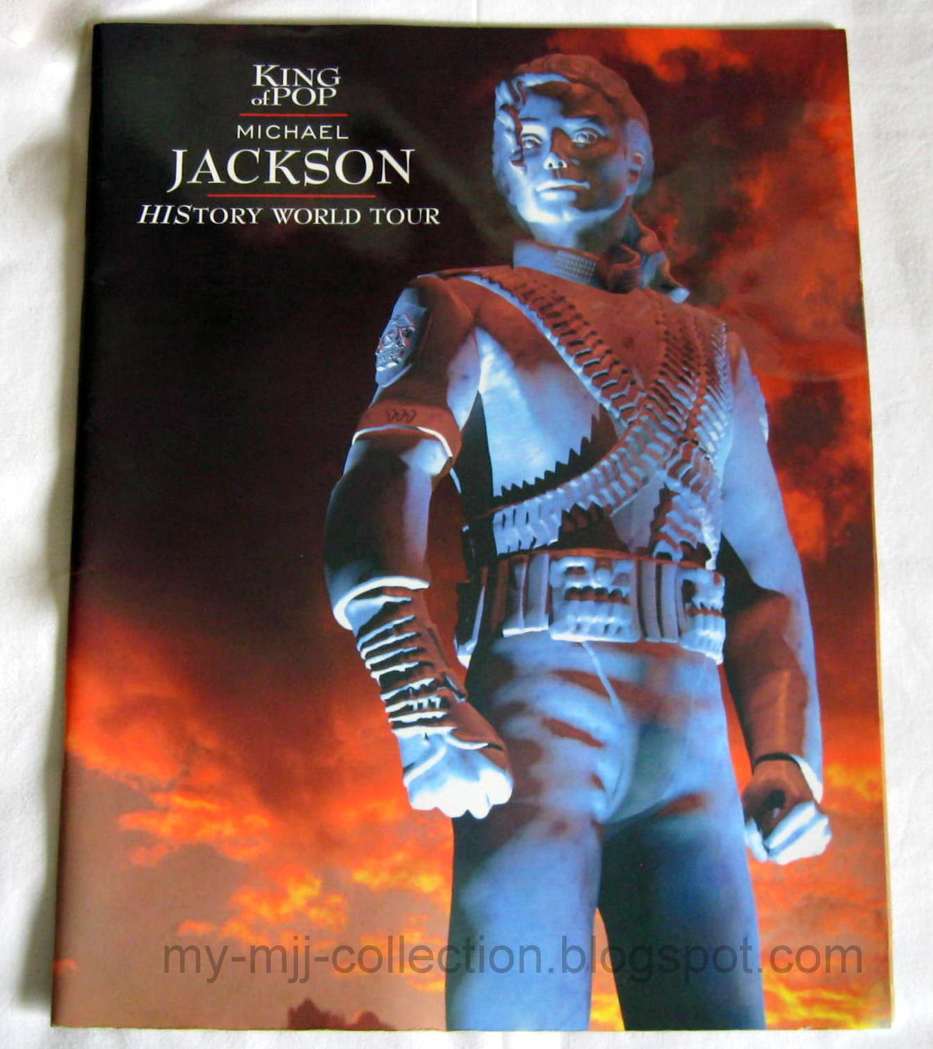 Michael Jackson - HIStory World Tour Book [EU/1996] | My MJJ Collection