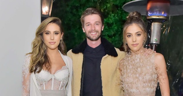 daily timewaster: Arnold's kid Patrick sandwiched by Sylvester Stallone's daughters, Sophia and ...