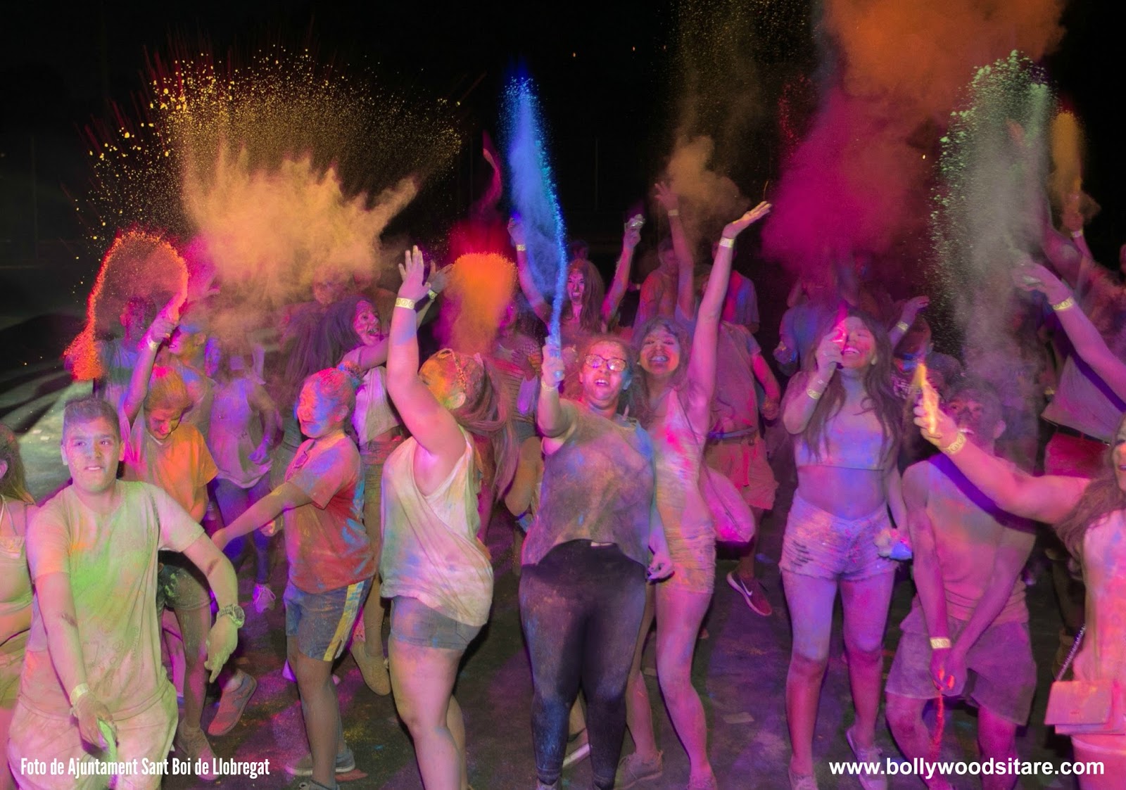 Bollywood Sitare : Fiesta Holi privada nocturna