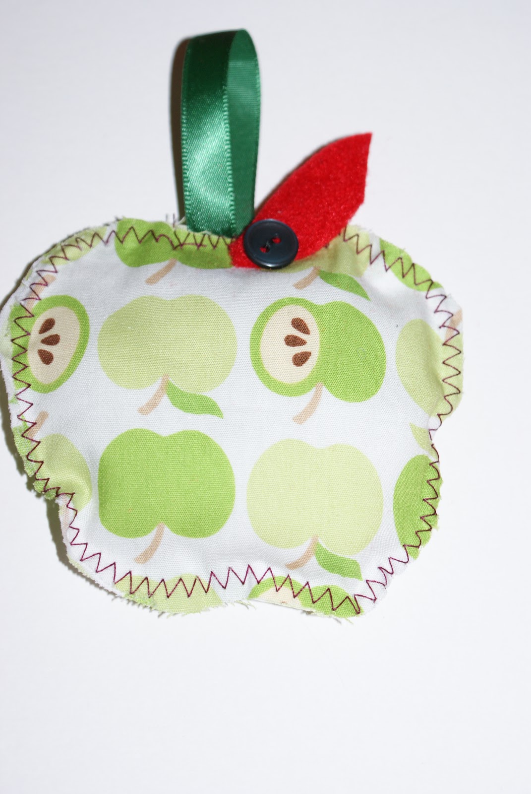 Fabric Apple - Lightly Stuffed