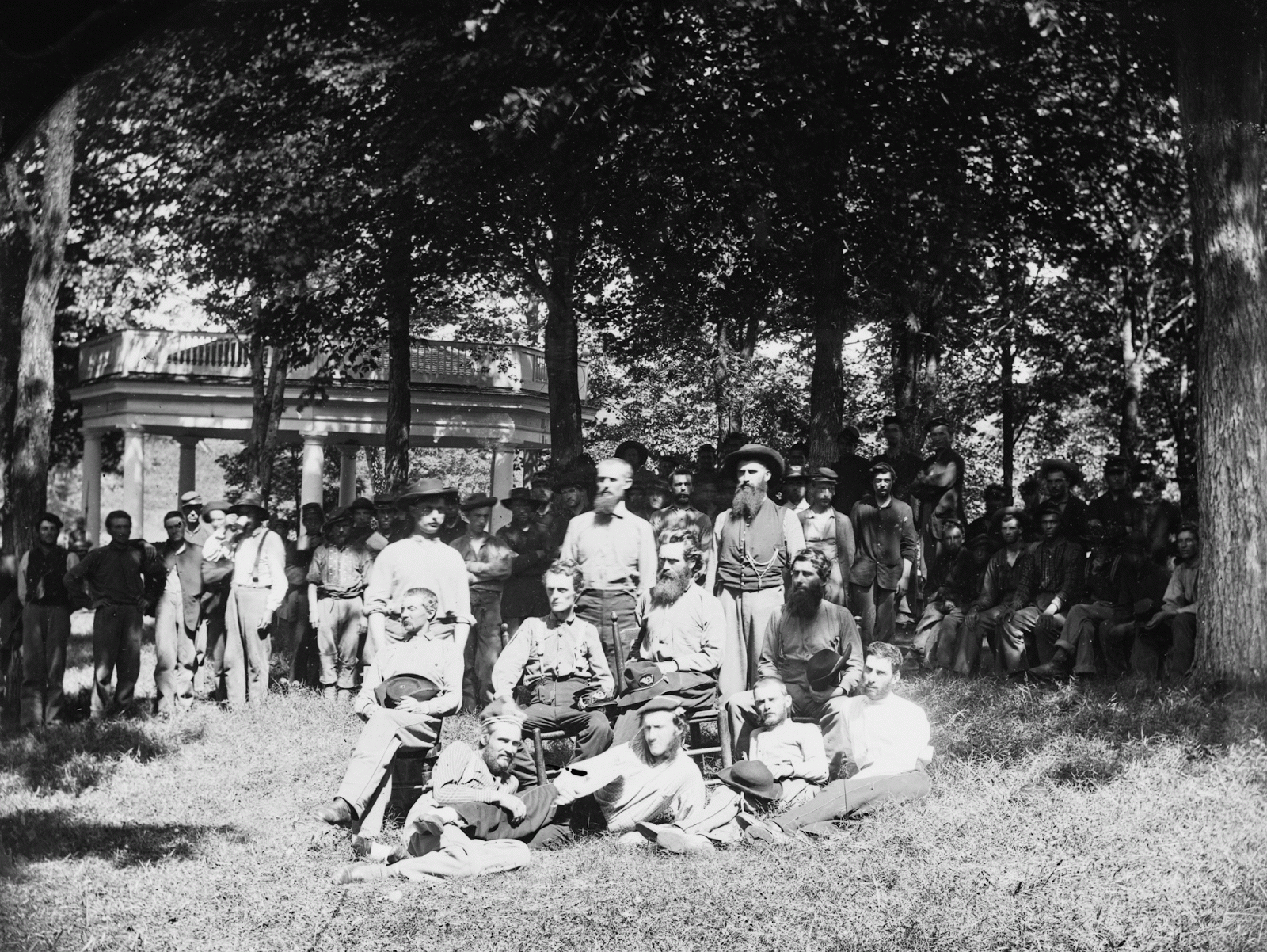 The Chubachus Library of Photographic History: Two Group Portraits of ...
