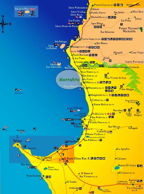 Cómo viajar a montañita