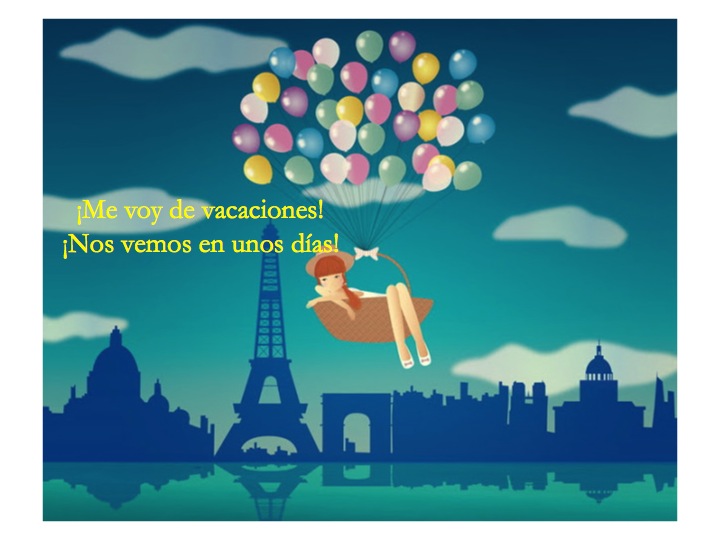 Bichos de colores: Me voy de vacaciones!!