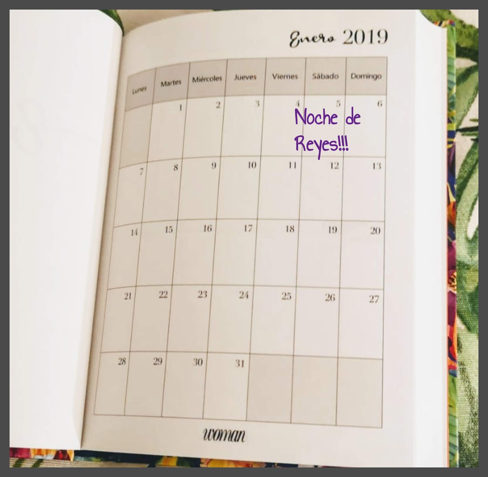Agenda 2019 Revista Woman - Contando Mis Cositas...