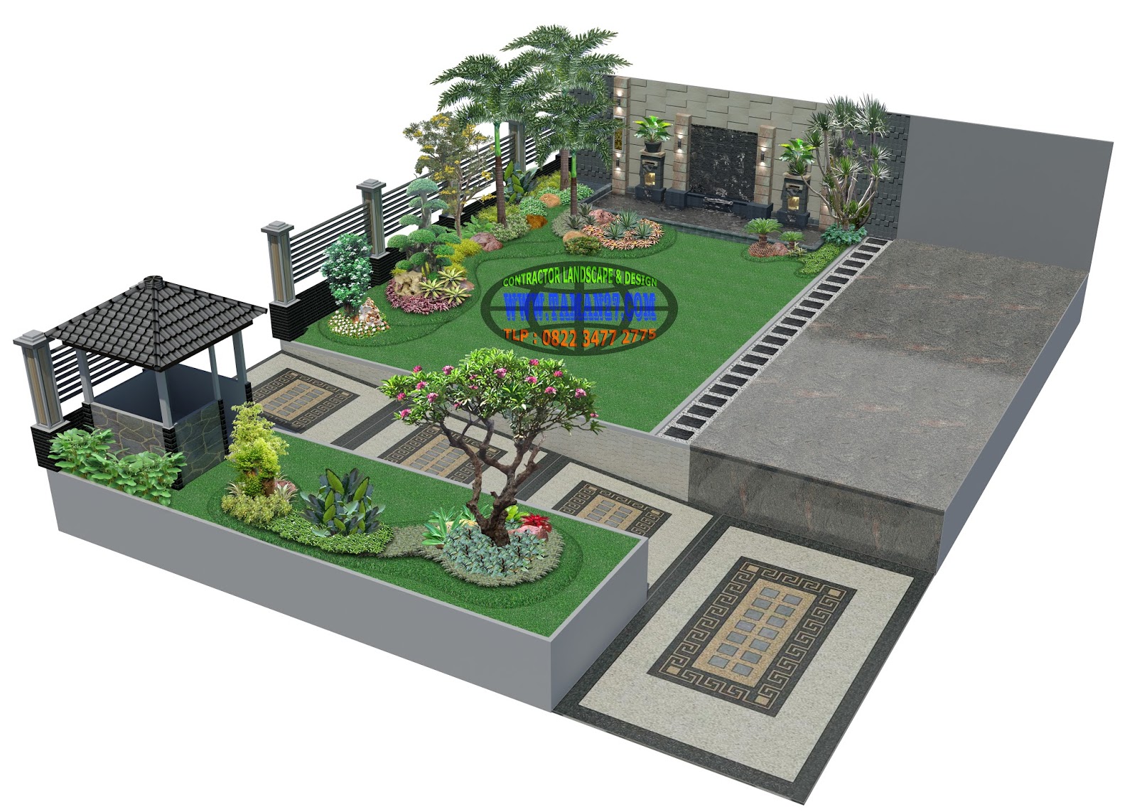 √ Contoh Gambar Desain Taman Kota [Update Juli 2018]