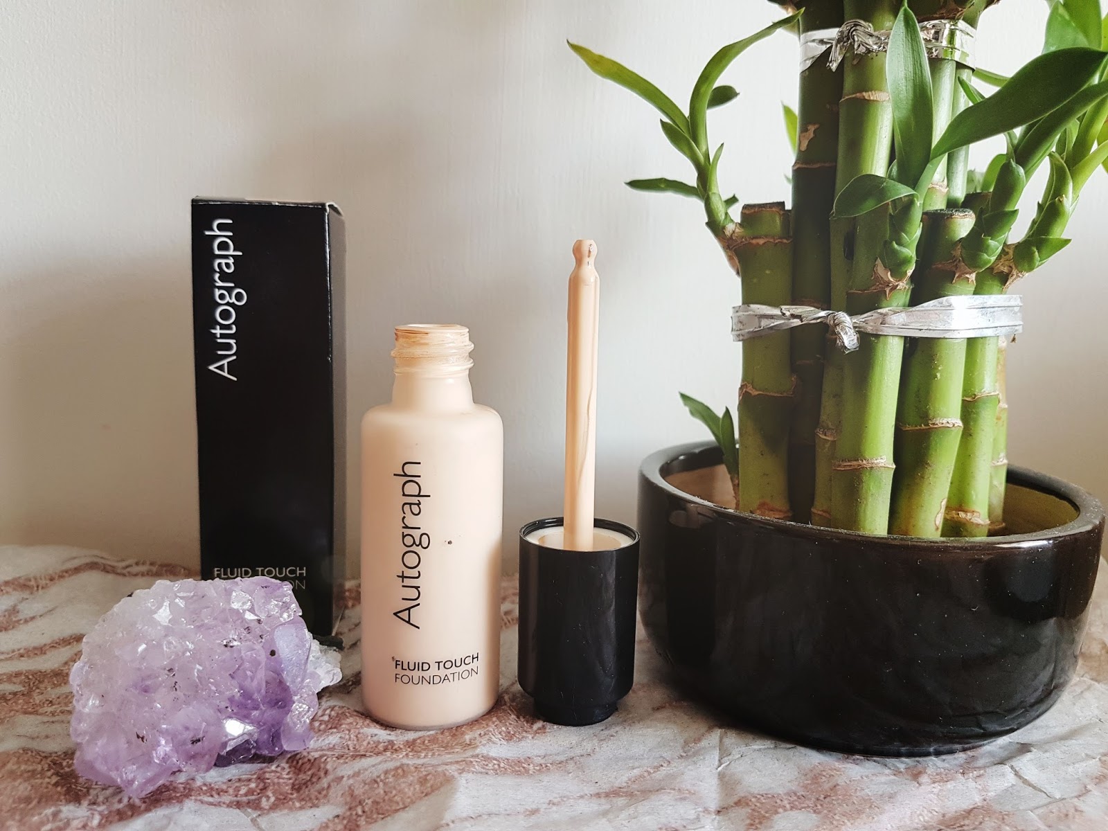 Autograph Fluid Touch Foundation Review | Little Pack of Vegans