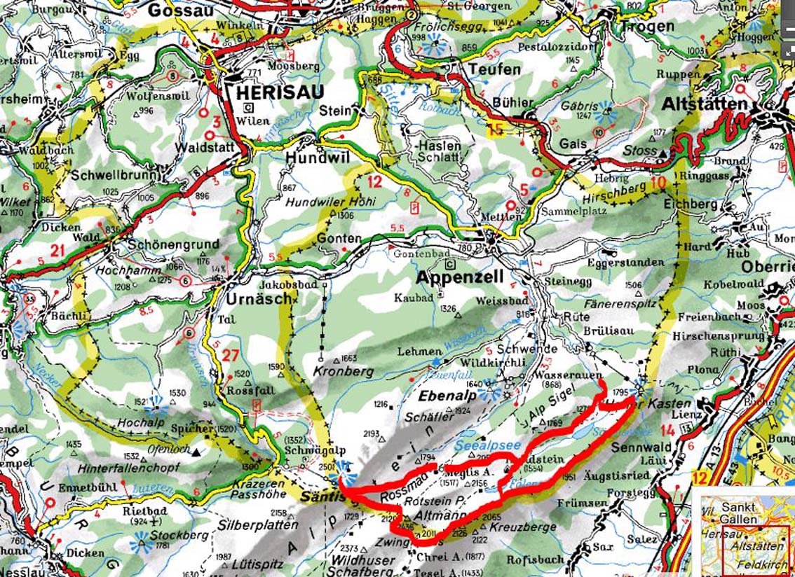 La rimaye: l'amour des montagnes: Raid dans l'Alpstein