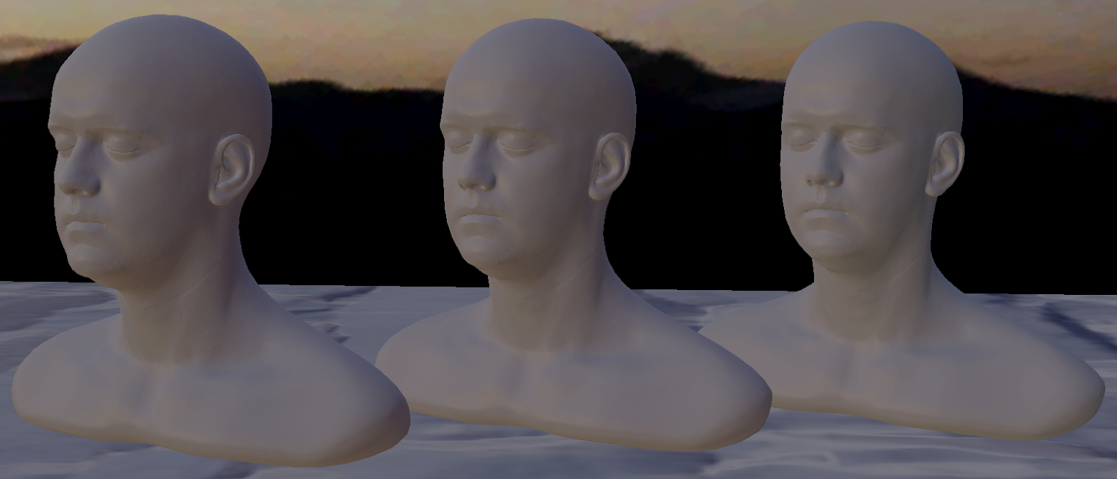 Simon's Tech Blog: Pre-Integrated Skin Shading