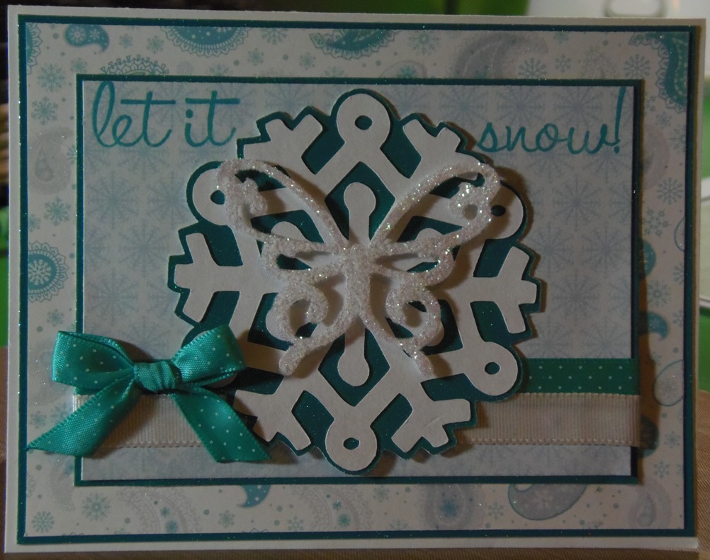 Craft with Bee: Butterfly Snowflake
