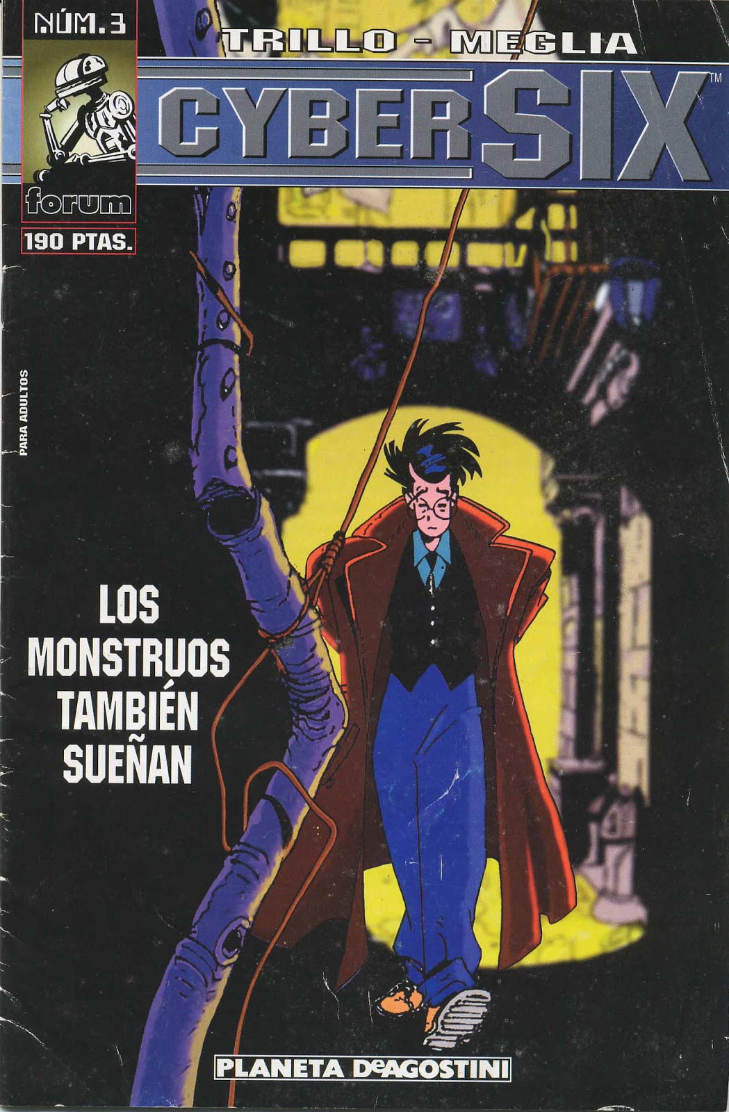 Galicia Comic: CyberSix 3 - Los hombres tambien sueñan