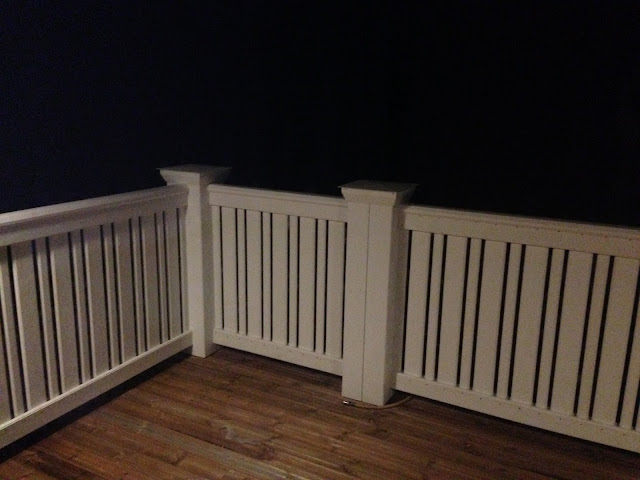 villa nygård: parveke valmistuu