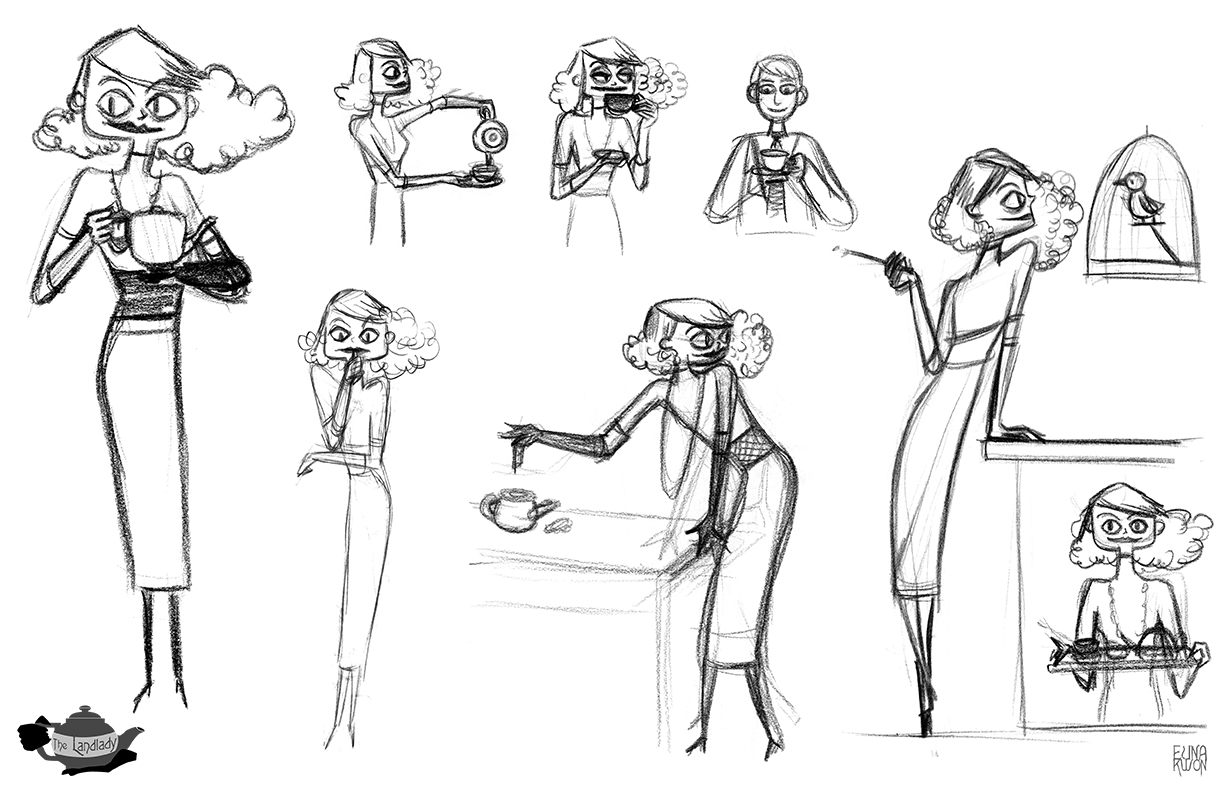 Euna Kwon Portfolio: The Landlady