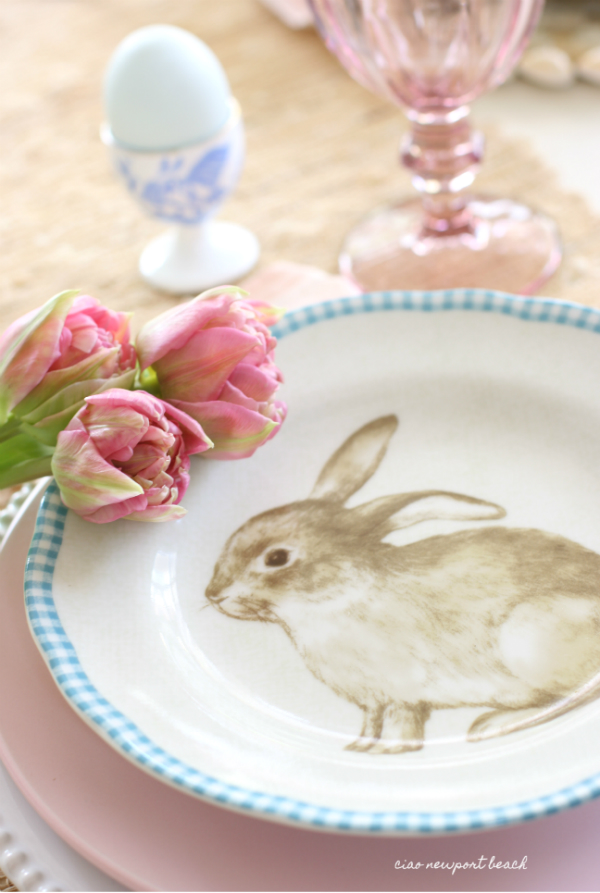 ciao! newport beach: more easter tablescape inspo