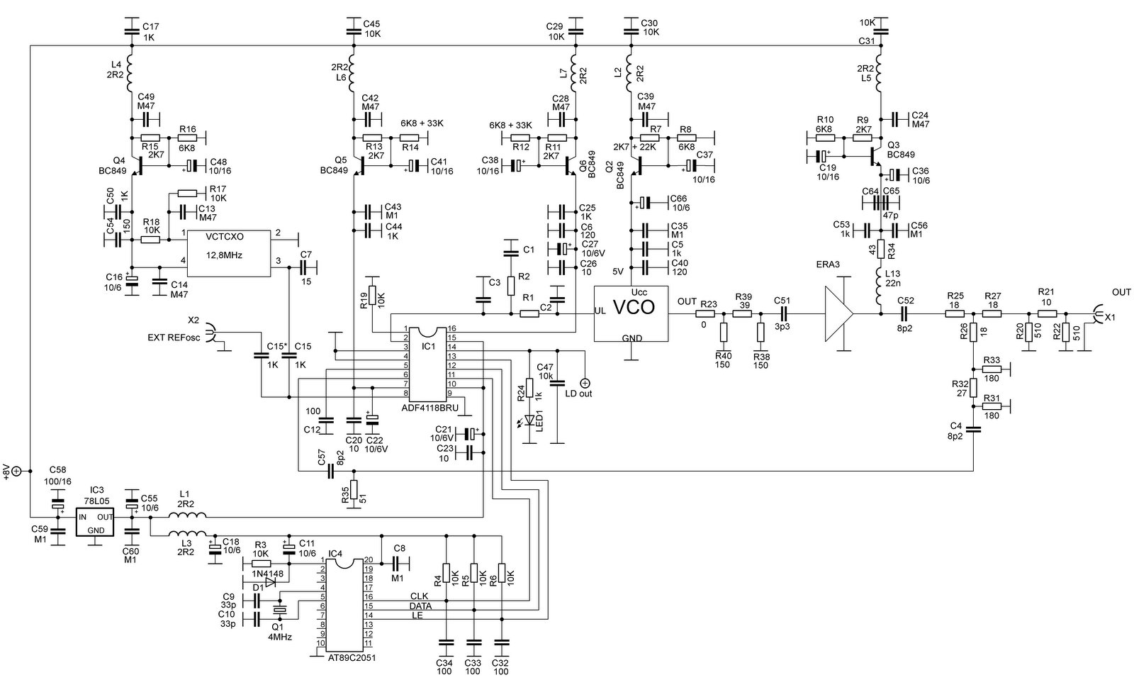 OK1EM: Maják PLL dle OK2UKG