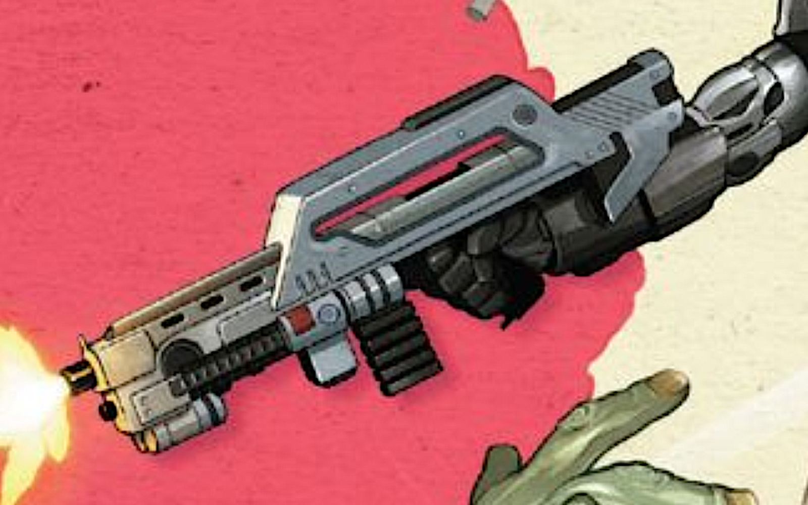 JIMSMASH ! ! !: PULSE RIFLE SIGHTING: SECRET WARS BATTLEWORLD #2