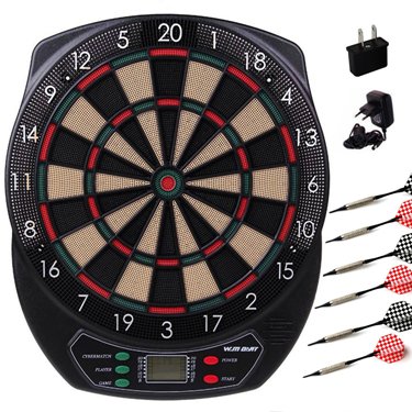 WINMAX Electronic Soft Tip Dartboard Set LCD Display with 6 Free Darts ...
