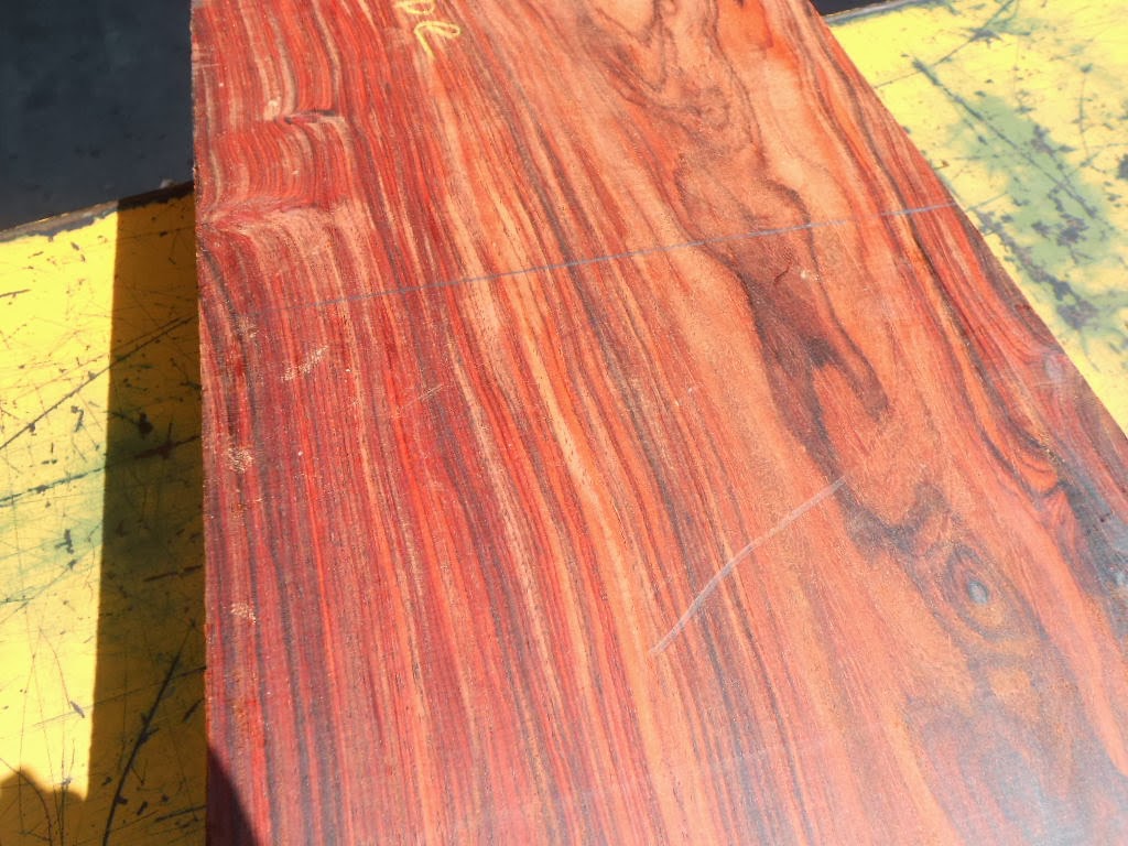 Tropical Exotic Hardwoods: Cocobolo Billet Available!