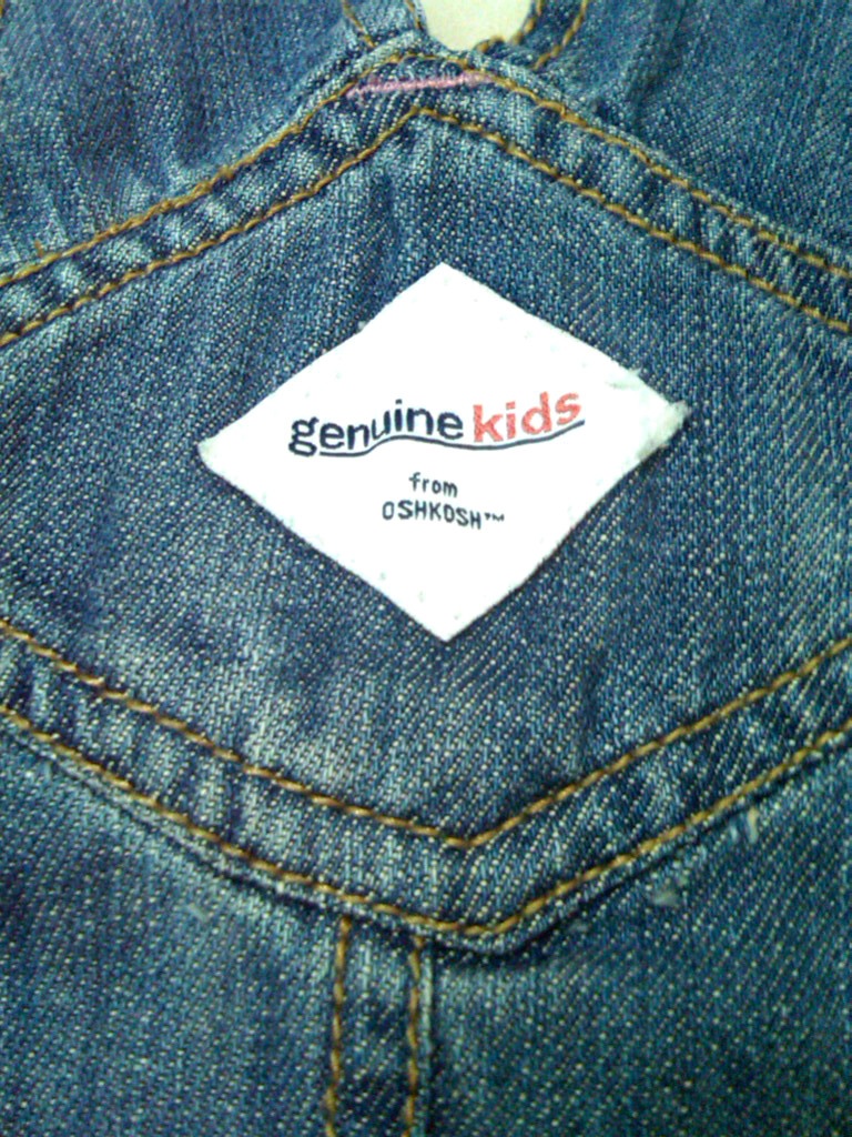 Genuine Kids by OshKosh Girl Denim Jumper ~ RM28.00 ~ My Exclusive Boutique