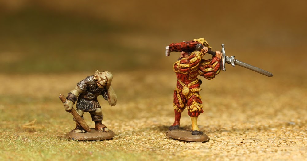Philotep's 1/72 Minis Kingdom: Orcs - size comparison
