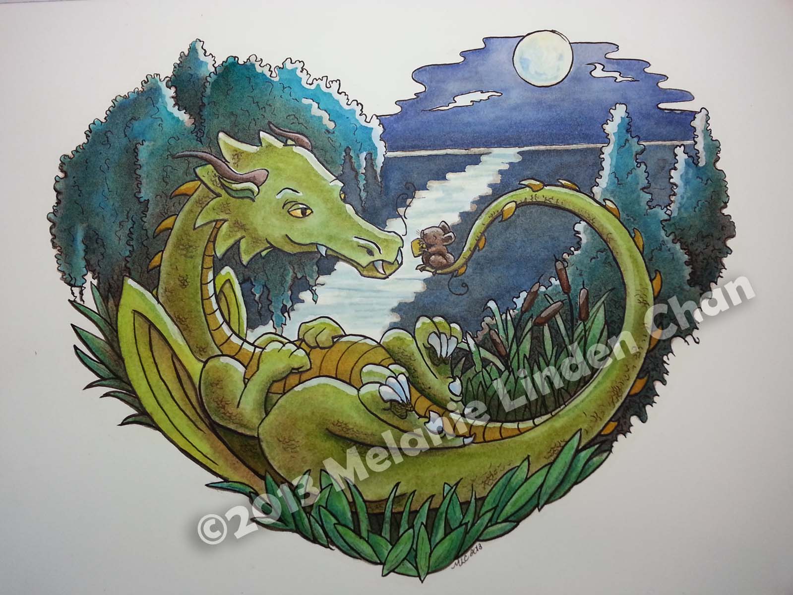 It's a Hoot!: From Start to Finish: Dragon and Mouse! #fromstarttofinish