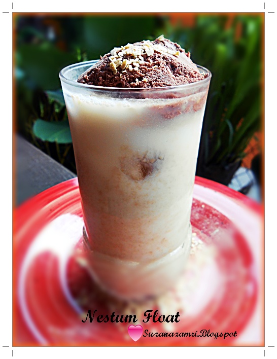 ..Cooking with soul.....: NESTUM FLOAT