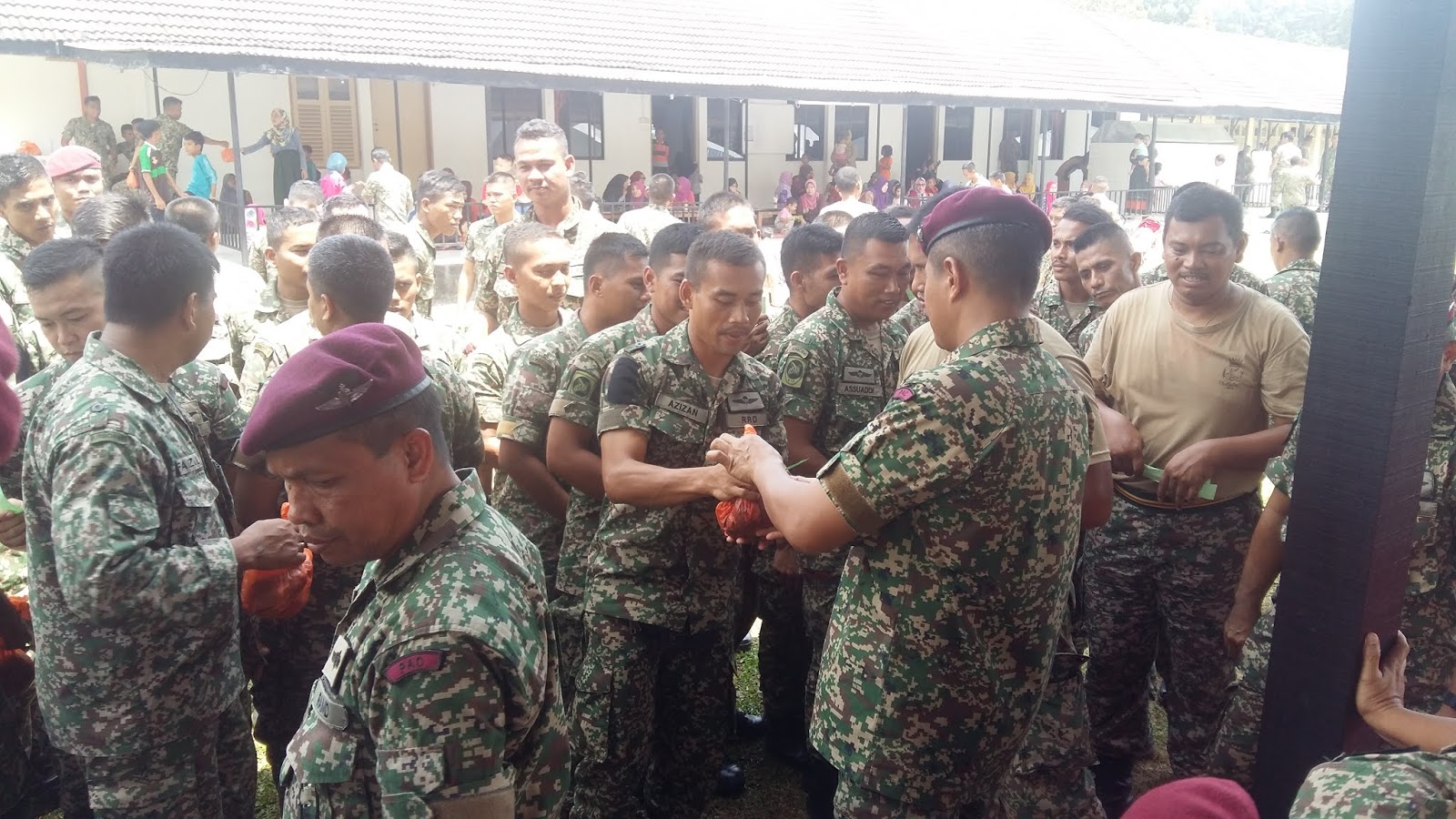 BATALION KE-8 REJIMEN RENJER DIRAJA (PARA): GALERI PASUKAN